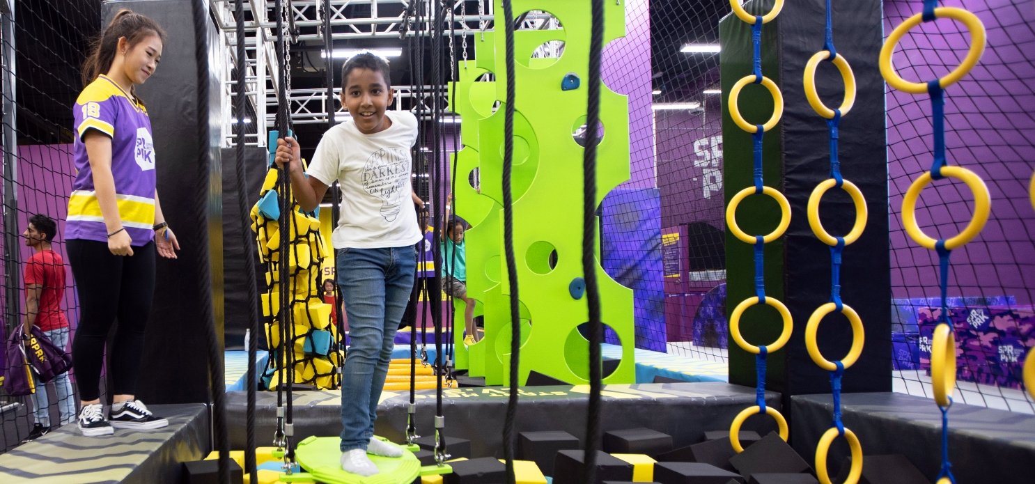 Ninja Warrior Track Singapore | Be a Super Ninja | SuperPark